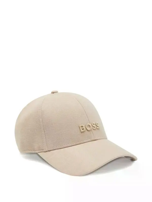 BOSS Logo-embroidered Baseball Cap - Neutrals