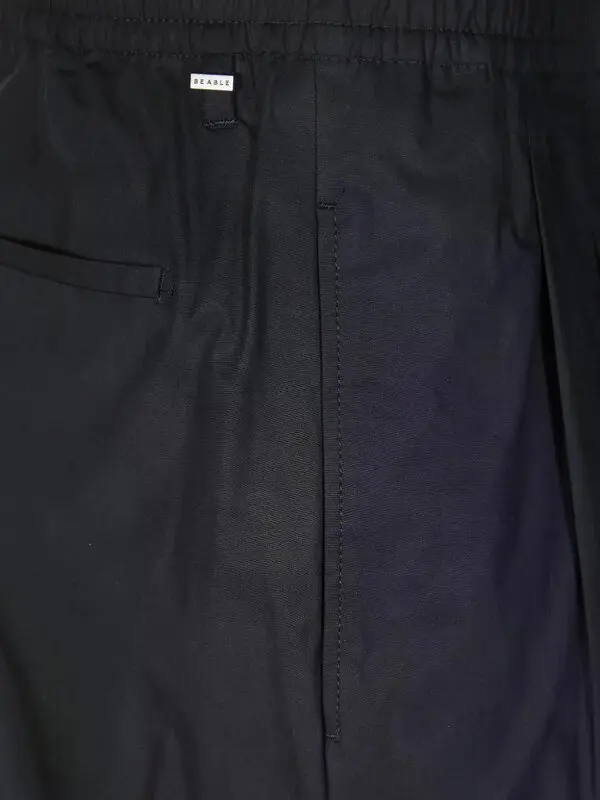 BE ABLE Elastic-waistband Trousers - Blue