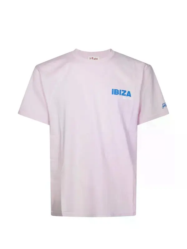MC2 SAINT BARTH Graphic-print T-shirt - Pink