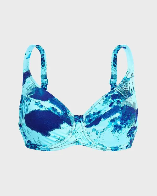 Vilebrequin Leona Underwire Bikini Top - Blue