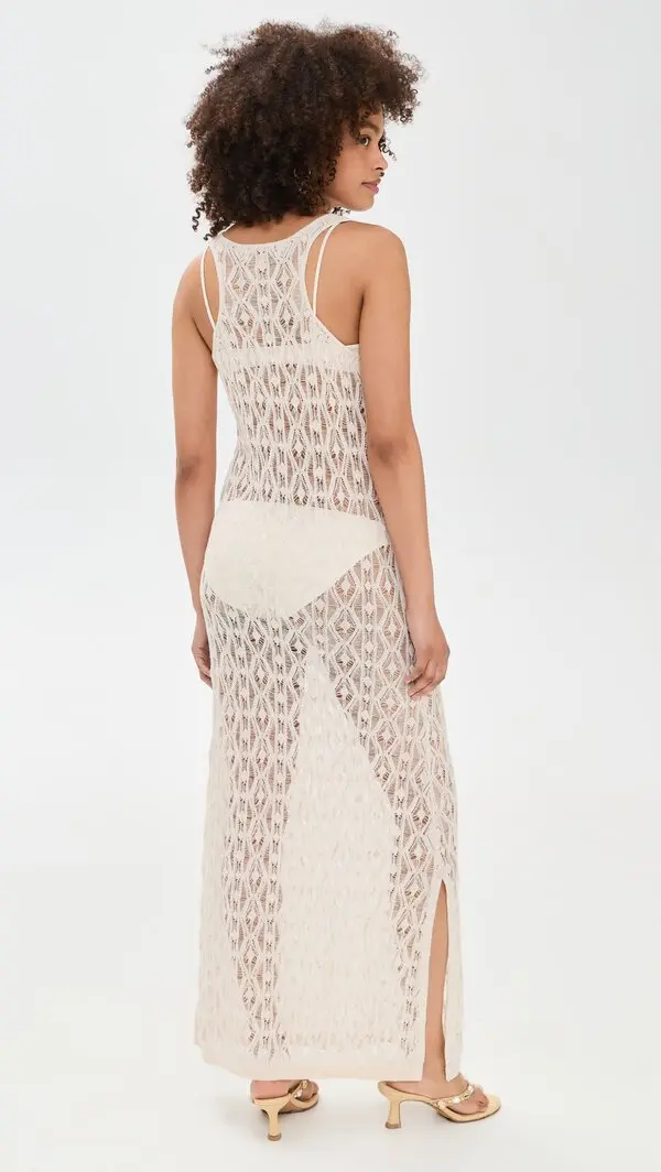 Las Surenas Knitted Midi Dress