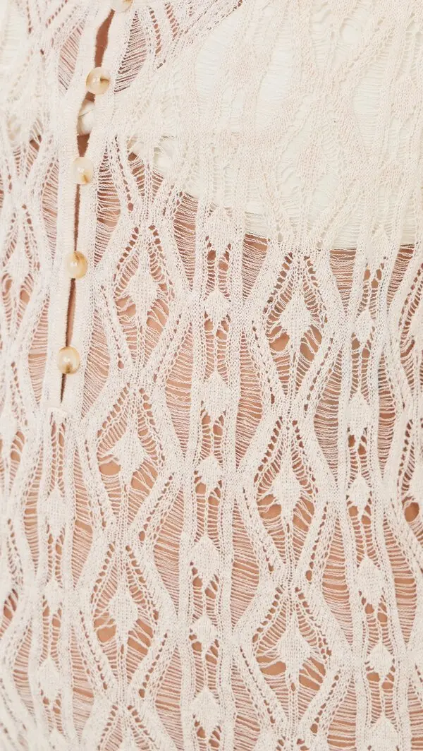 Las Surenas Knitted Midi Dress