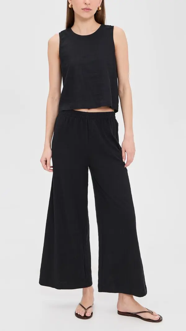 Z Supply Scout Textured Pants - Black