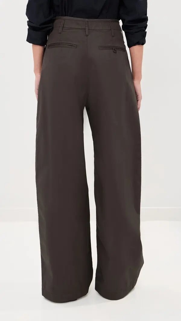 LEMAIRE Wide-leg Chino Trousers