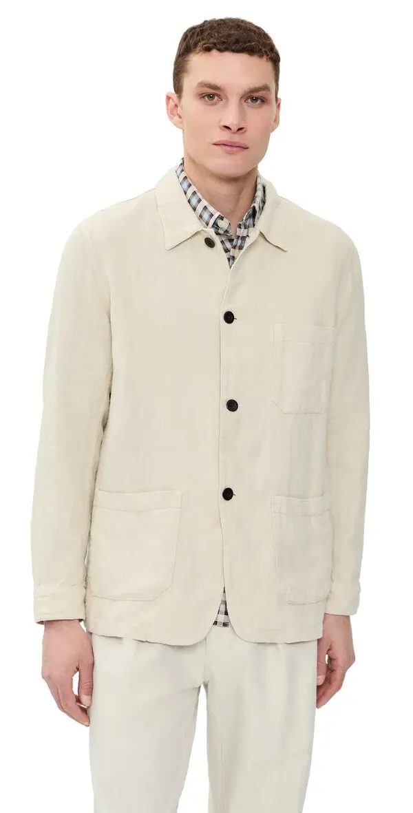 Portuguese Flannel Labura Linen Jacket