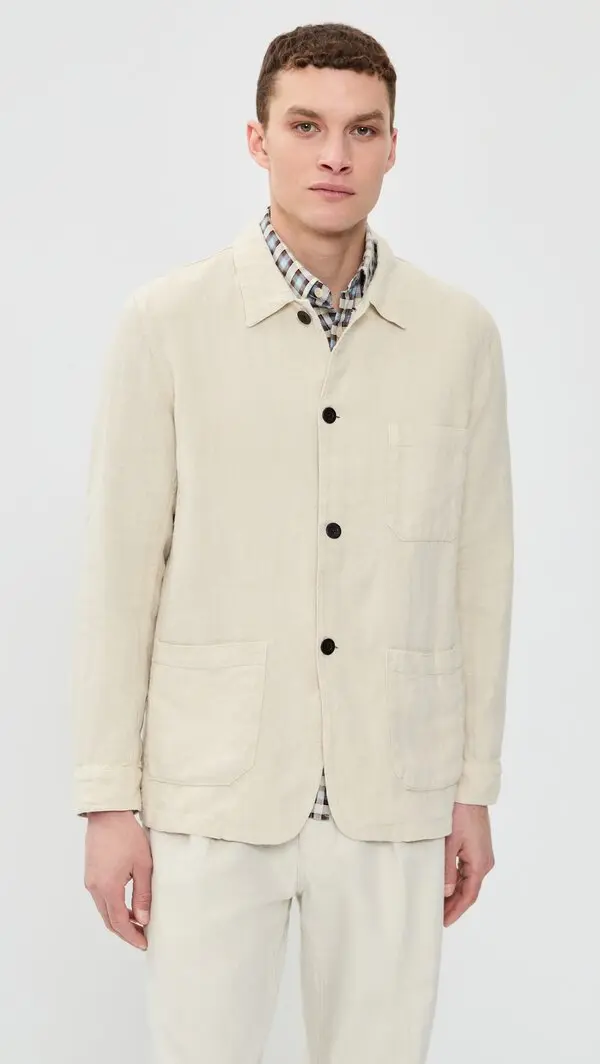Portuguese Flannel Labura Linen Jacket