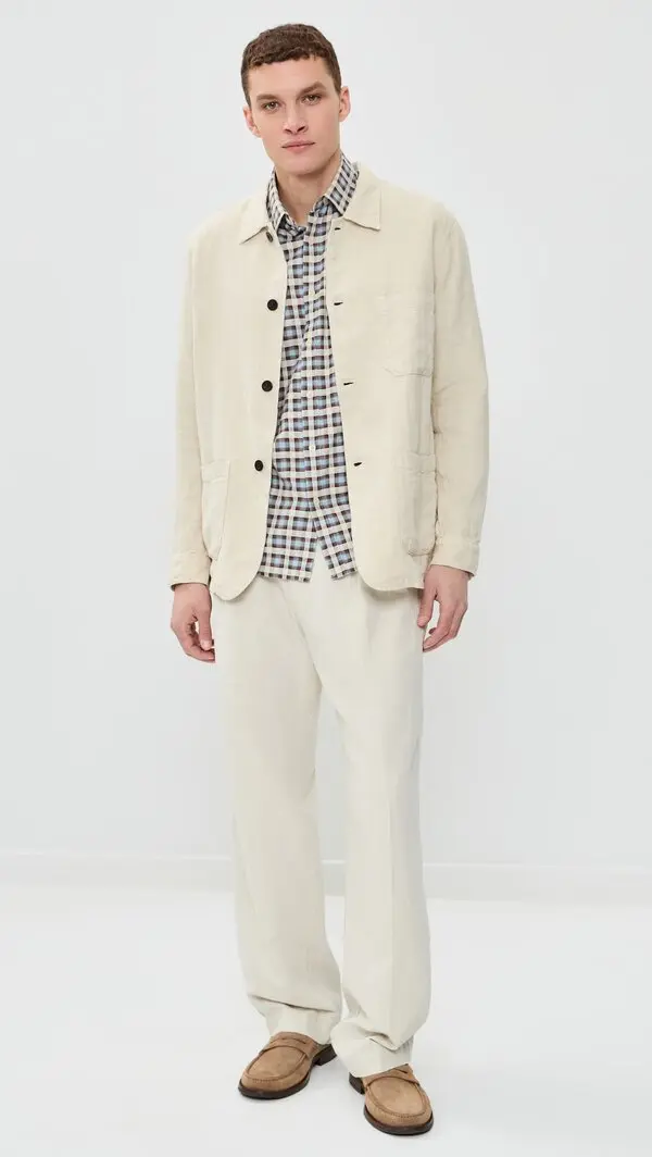 Portuguese Flannel Labura Linen Jacket