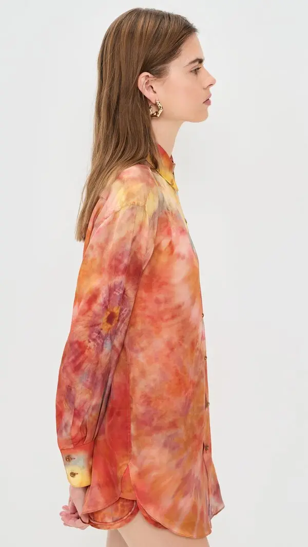 Zimmermann Alchemy Relaxed Silk Shirt
