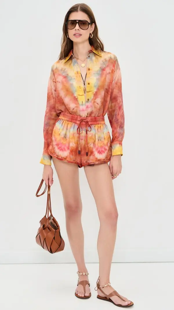 Zimmermann Alchemy Relaxed Silk Shirt