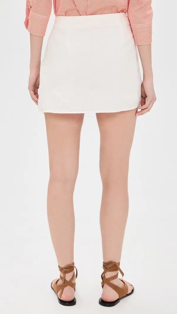 Z Supply Lorna Linen Mini Skirt