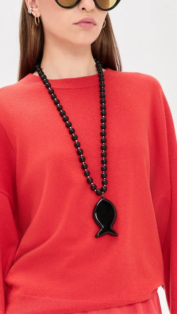 JULIETTA Fish Pendant Necklace