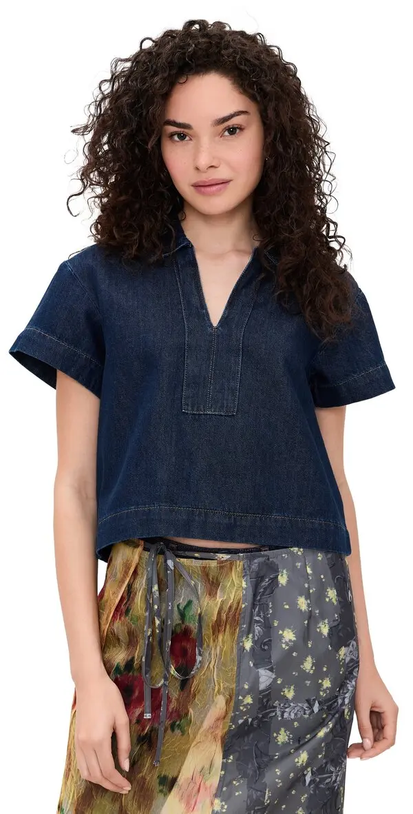 Joe's Jeans The Lillian Denim Popover Shirt