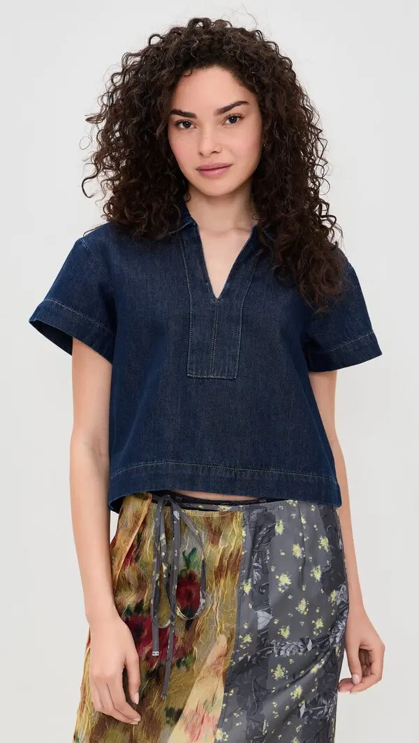 Joe's Jeans The Lillian Denim Popover Shirt