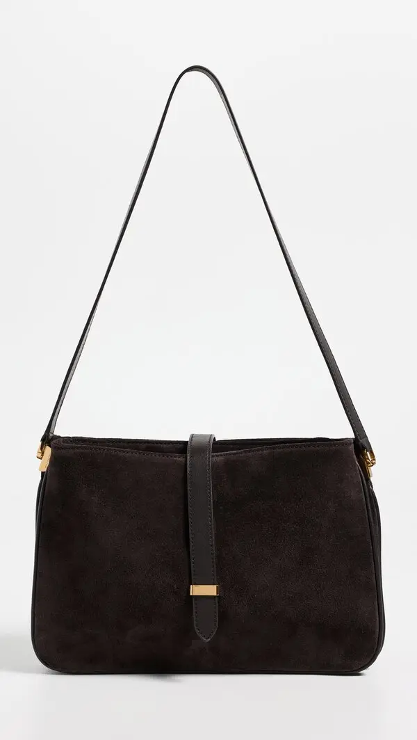 NILI LOTAN Jane Shoulder Bag - Espresso
