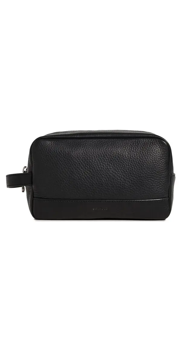 Shinola Leather Travel Kit - Black