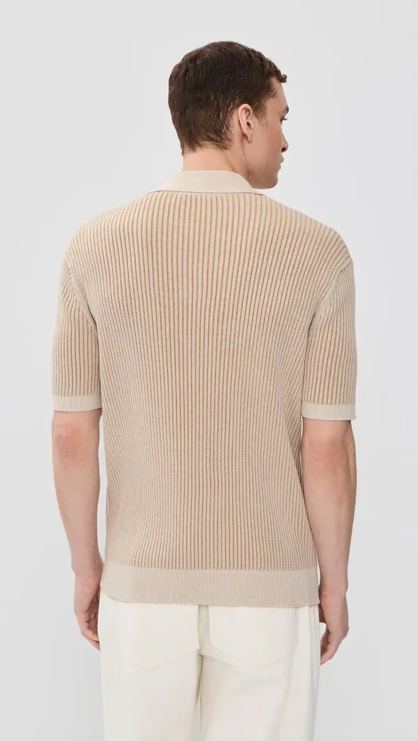 Frescobol Carioca Rino Cotton Blend Polo