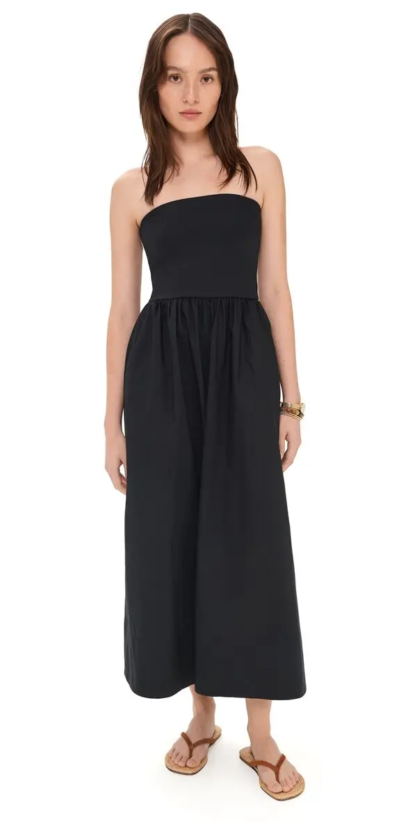 Z Supply Strapless Midi Dress