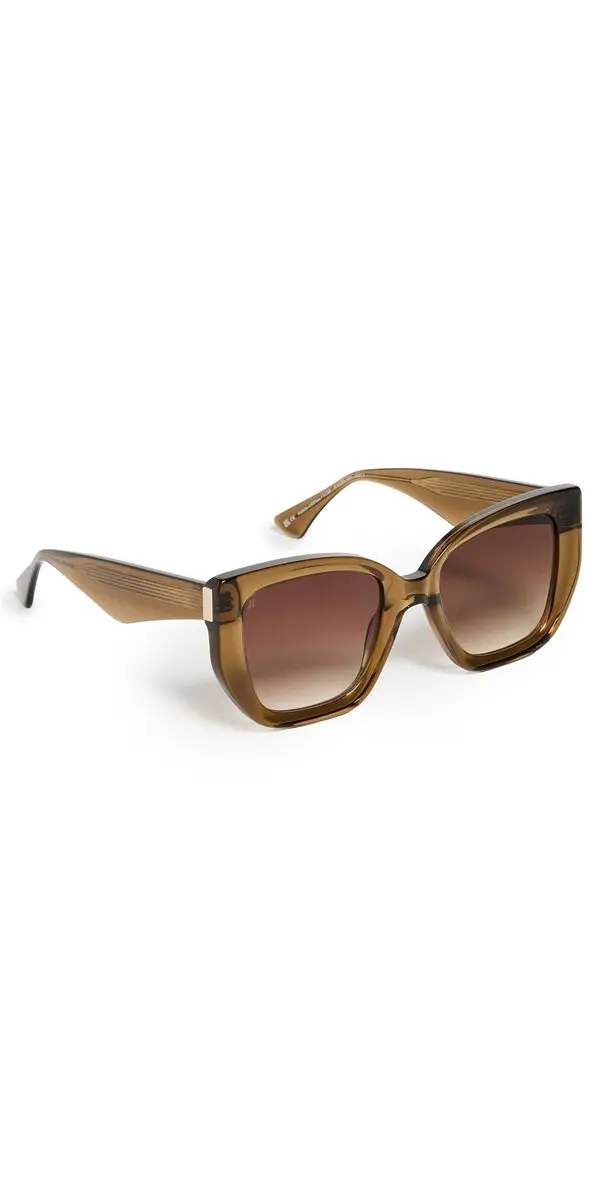 JIMMY FAIRLY Maina Sunglasses - Brown Crystal