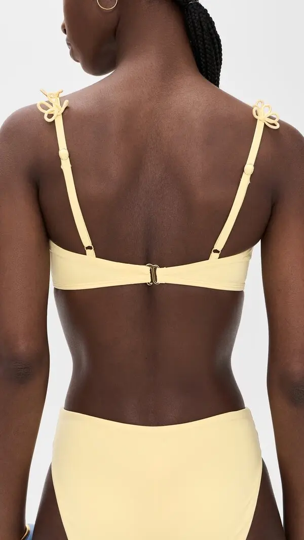 Peixoto Ceci Bikini Top - Honeycomb