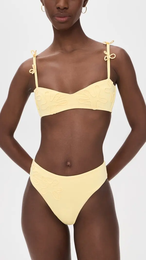 Peixoto Ceci Bikini Top - Honeycomb