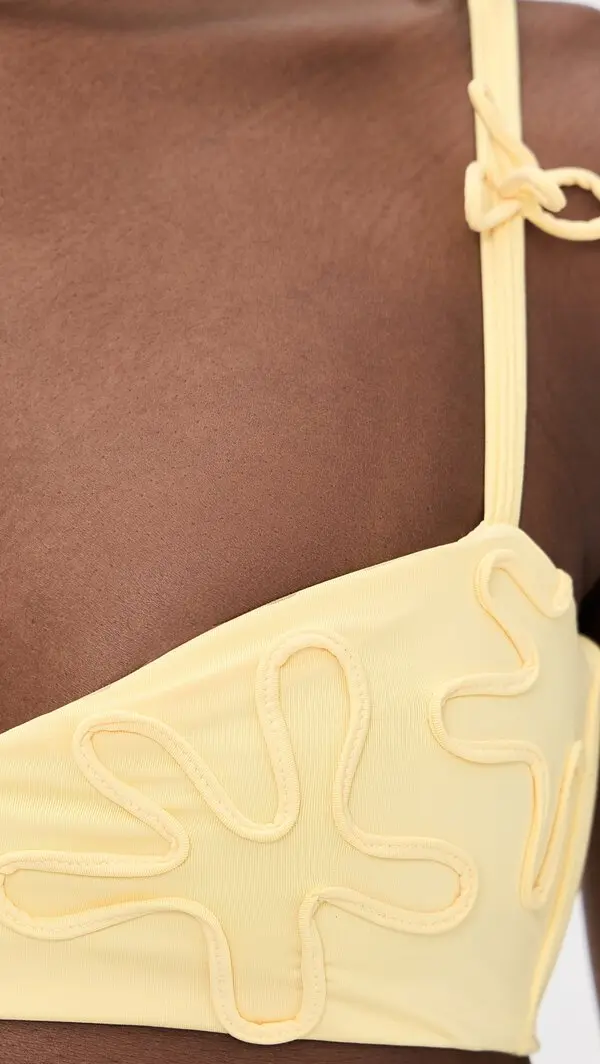 Peixoto Ceci Bikini Top - Honeycomb
