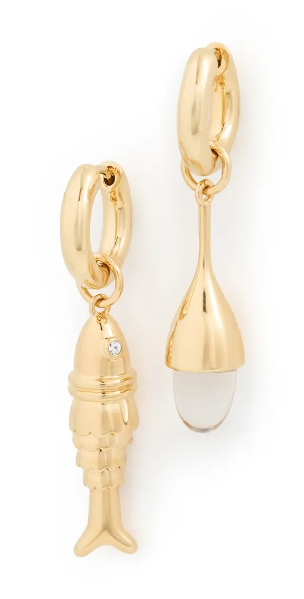 Éliou Costa Earrings - Gold