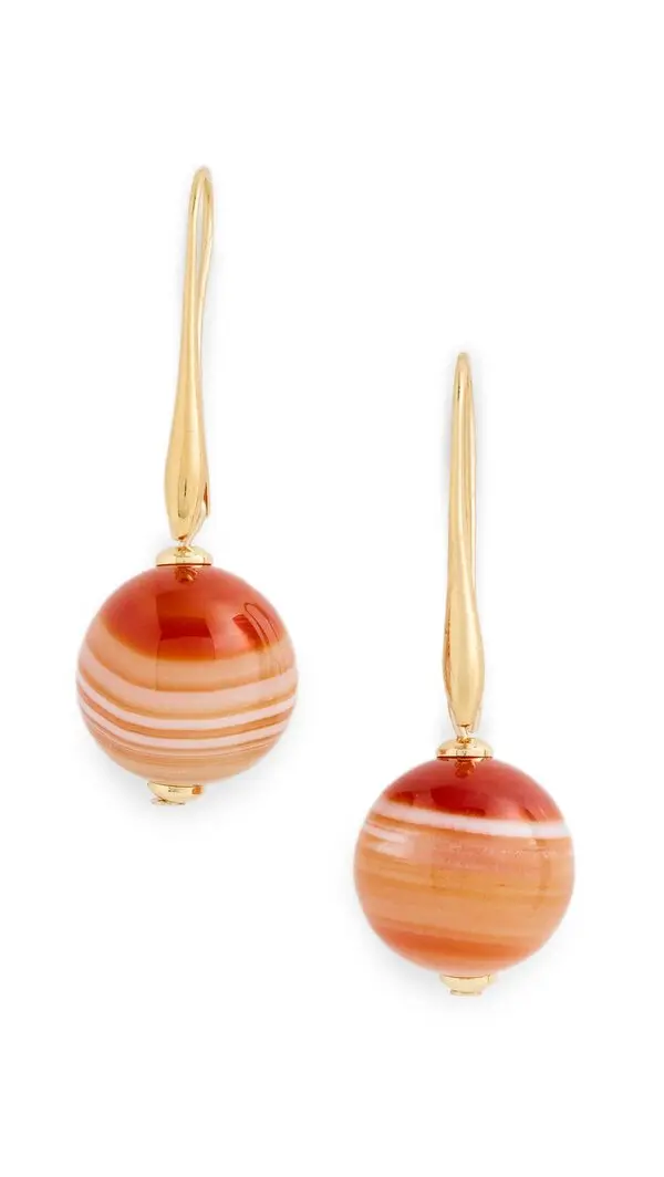 JENNIFER BEHR Serenity Drop Earrings - Agate