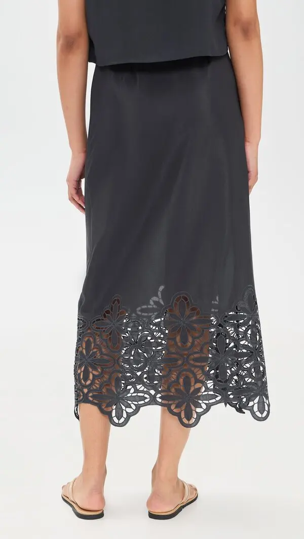 Splendid Pia Eyelet Skirt
