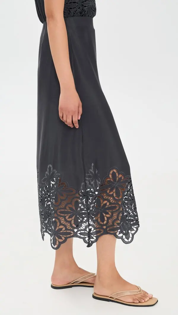 Splendid Pia Eyelet Skirt