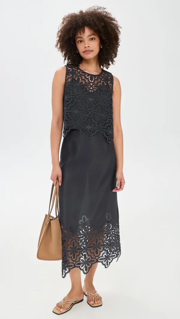 Splendid Pia Eyelet Skirt
