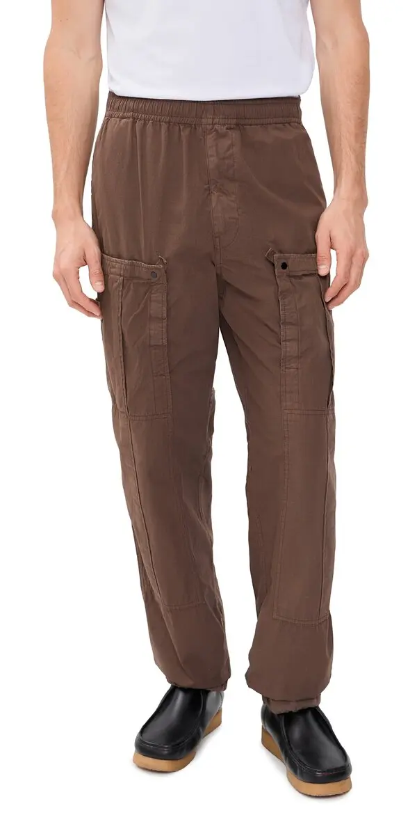 Stone Island Ripstop Cotton-nylon Cargo Pants