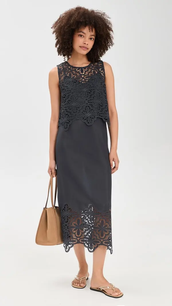 Splendid Eyelet Top