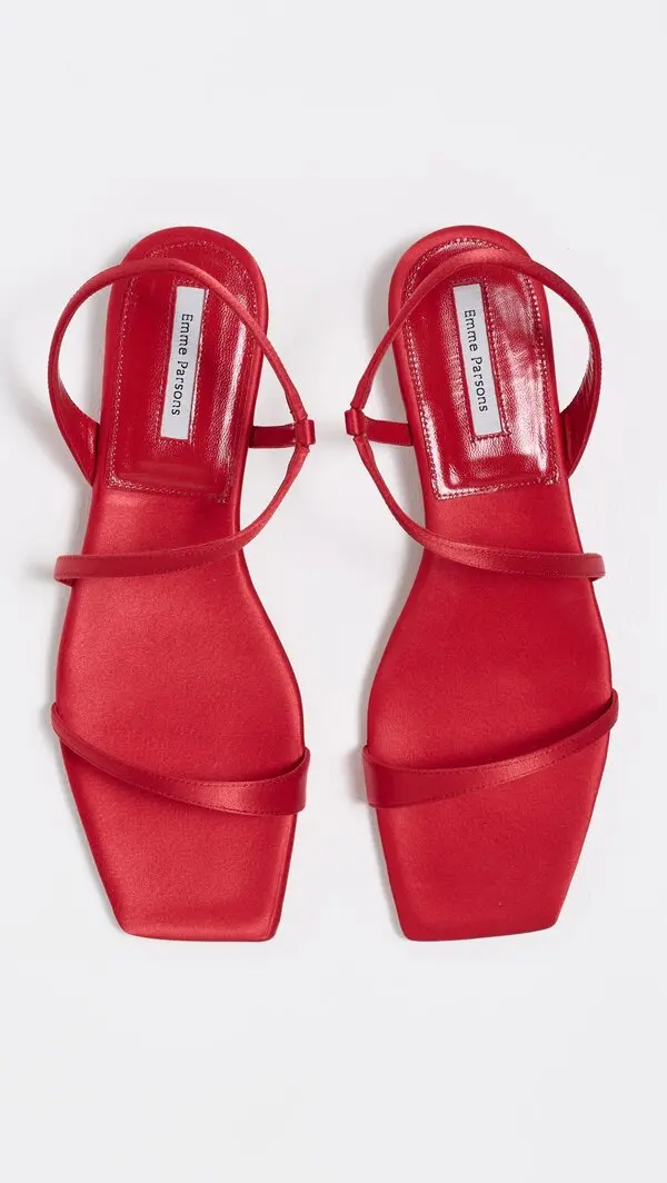 EMME PARSONS Delice Sandals - Red