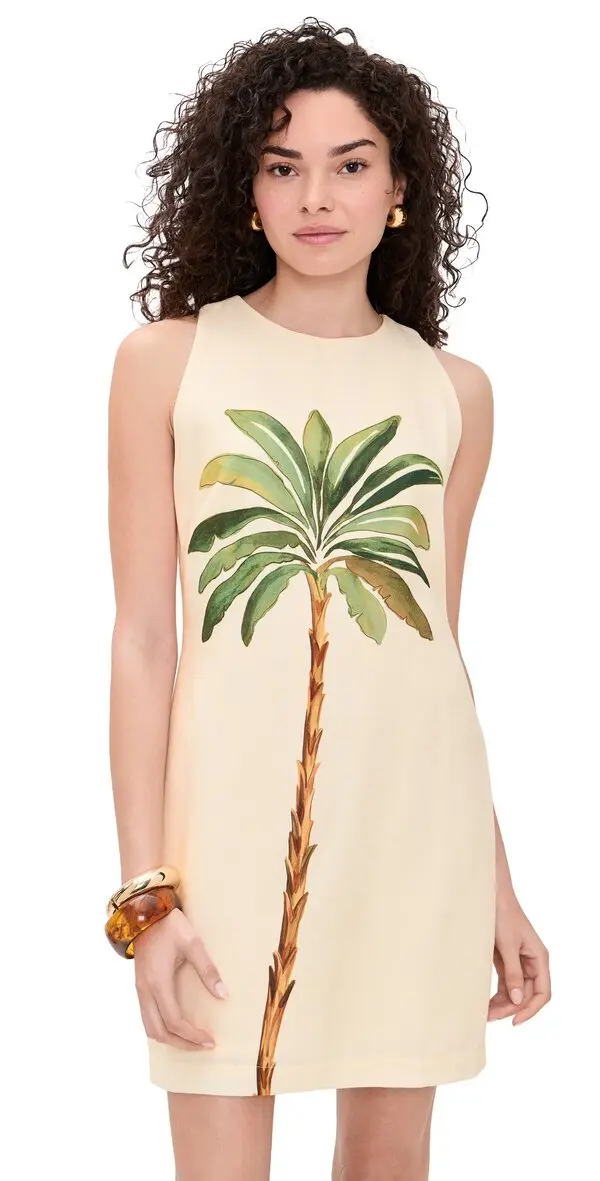 DRESS TO Mini Dress - Tropical Print