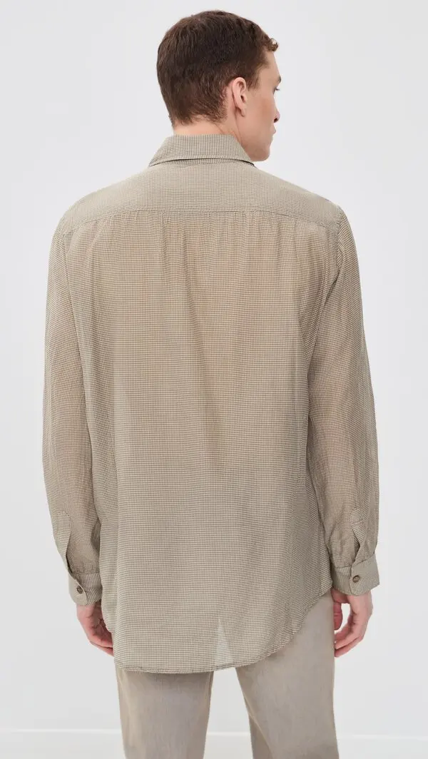 Our Legacy Cotton Silk Plough Shirt