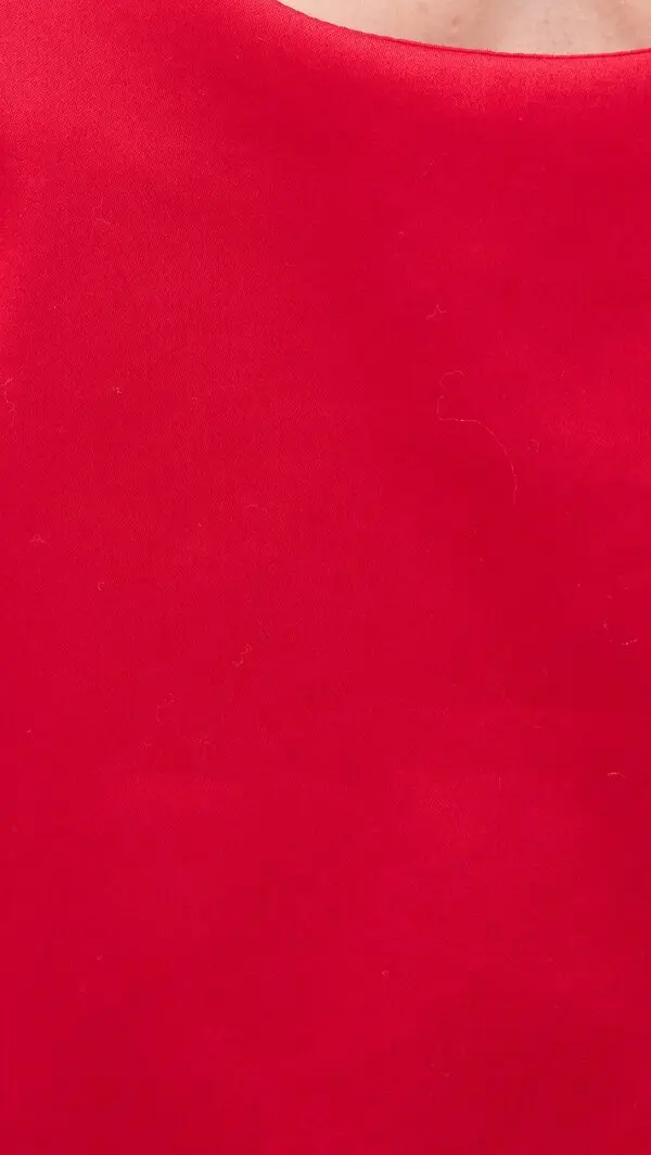 Joe's Jeans Scoop Neck Mini Dress - Cherry Red