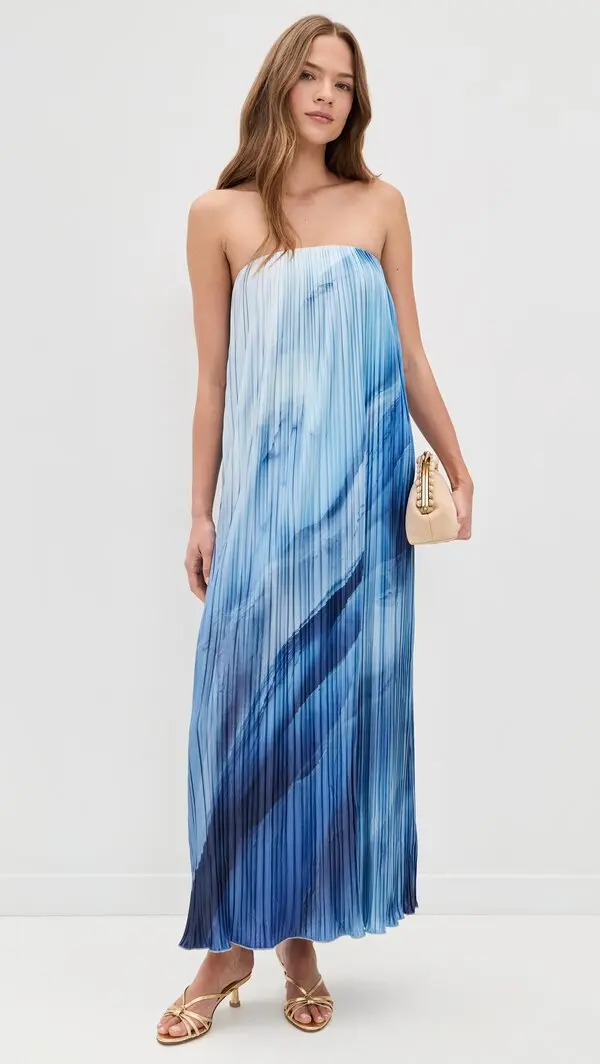 4TH & RECKLESS Finley Strapless Maxi Dress