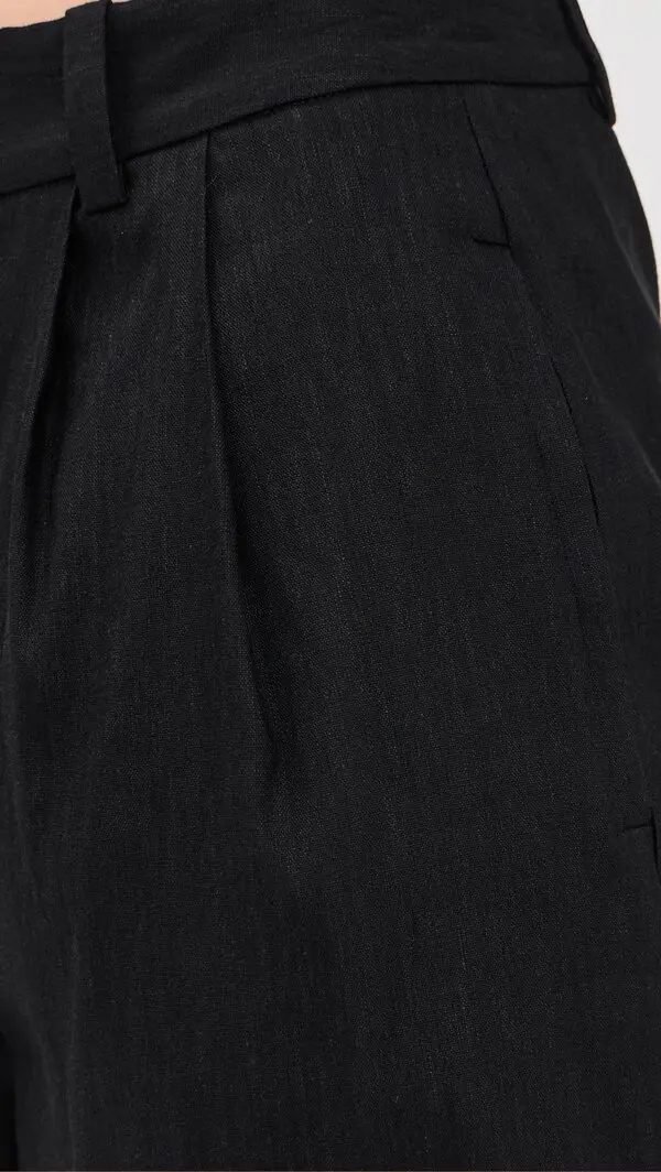 Alice + Olivia Conry Pleated Bermuda Shorts