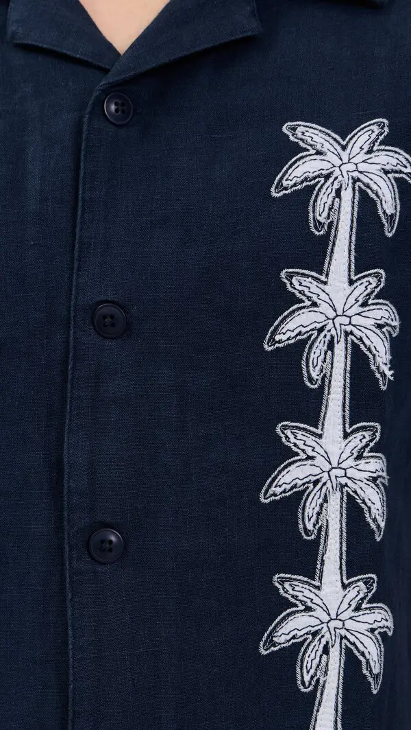 FAR AFIELD Veloso Flock Palm Shirt