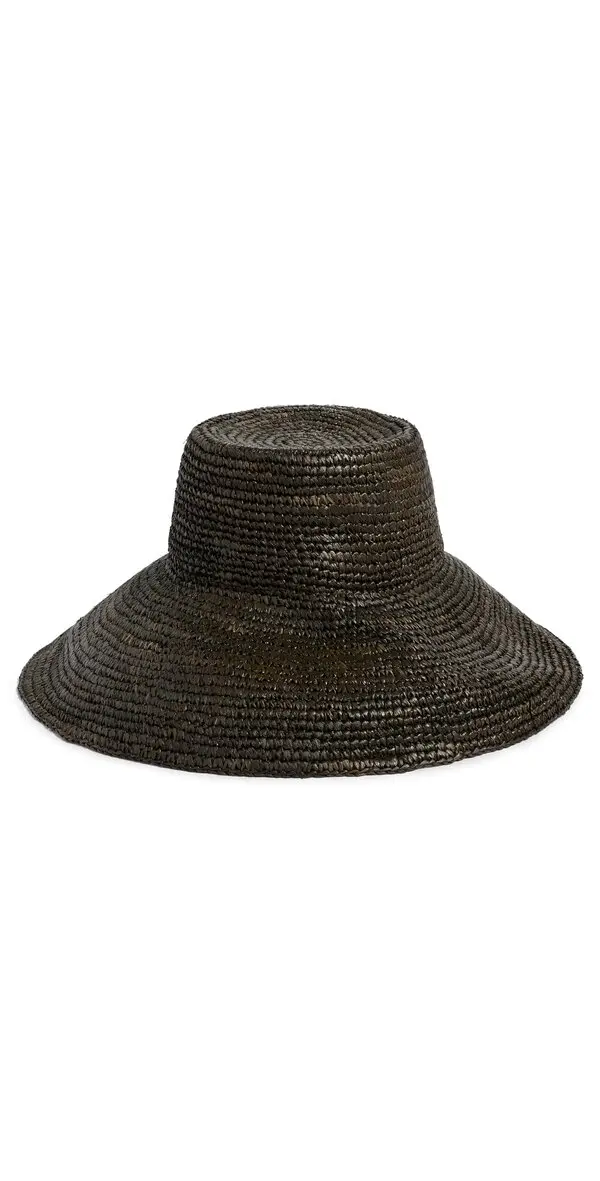 Jenni Kayne Crochet Raffia Sun Hat - Olive
