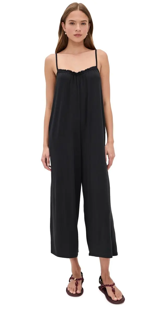Z Supply Jersey Jumpsuit - Black
