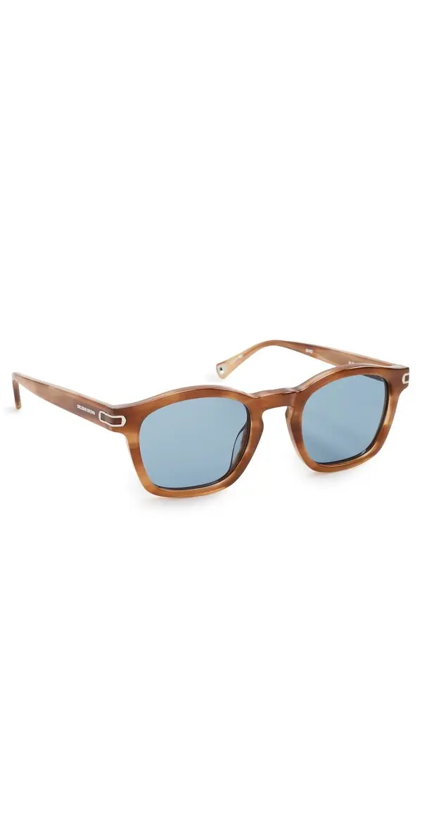 Orlebar Brown The Davey Sunglasses - Canela Bark/blue