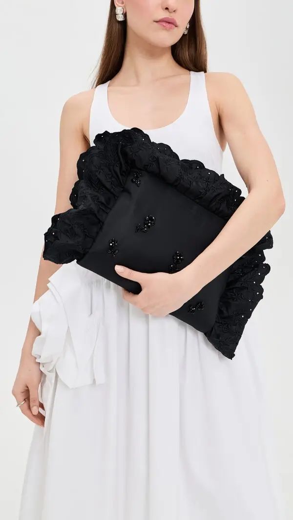 Simone Rocha Embroidered Clutch