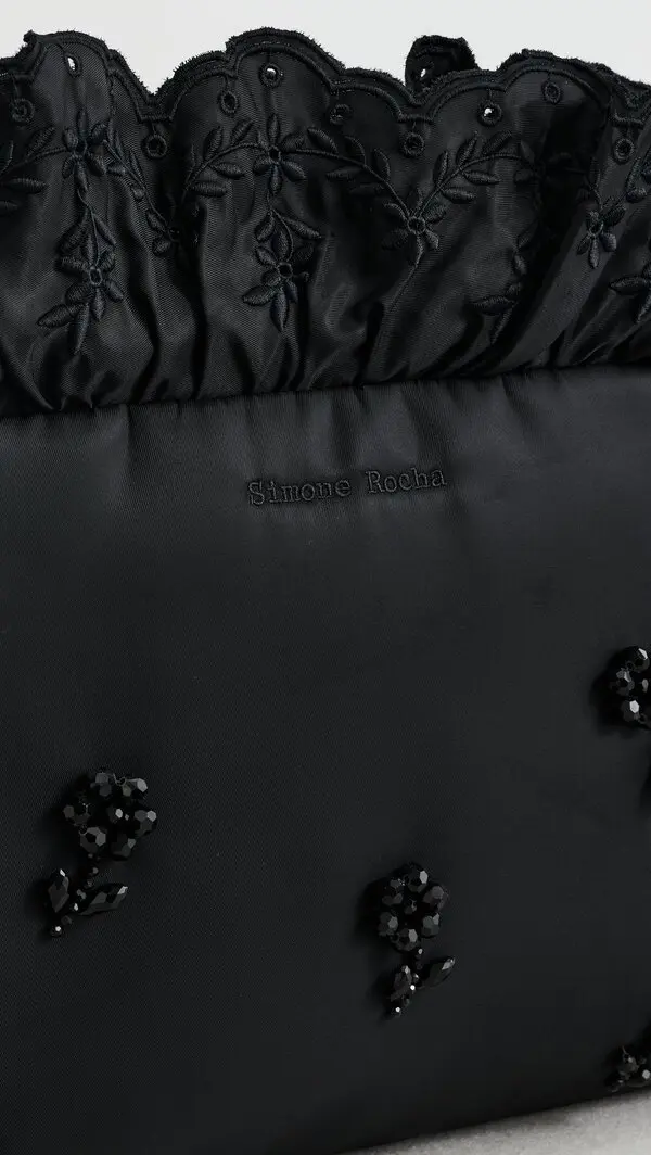 Simone Rocha Embroidered Clutch