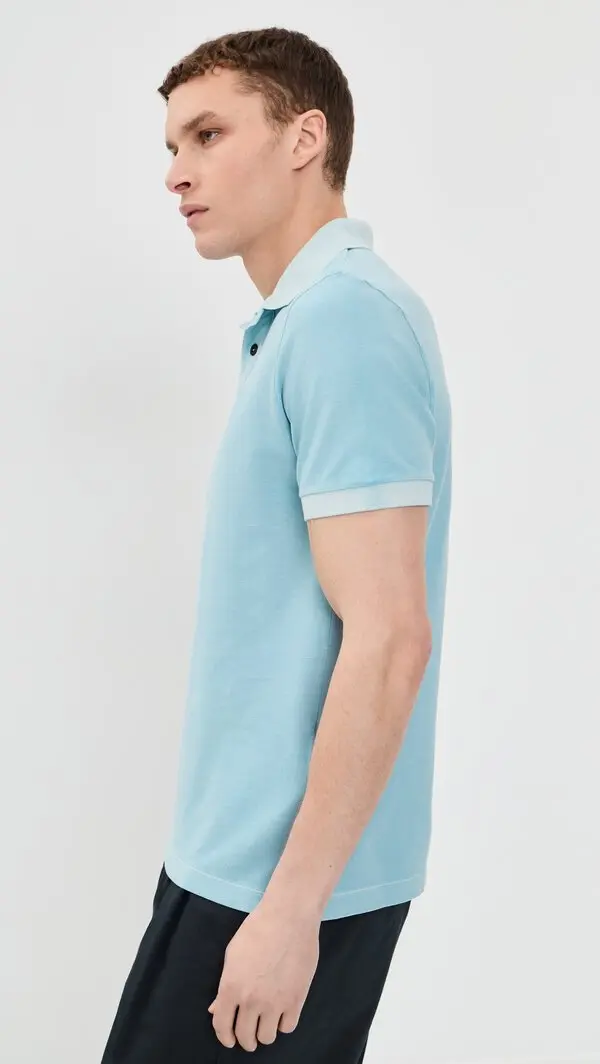 Stone Island Garment Dye Polo - Dust Blue