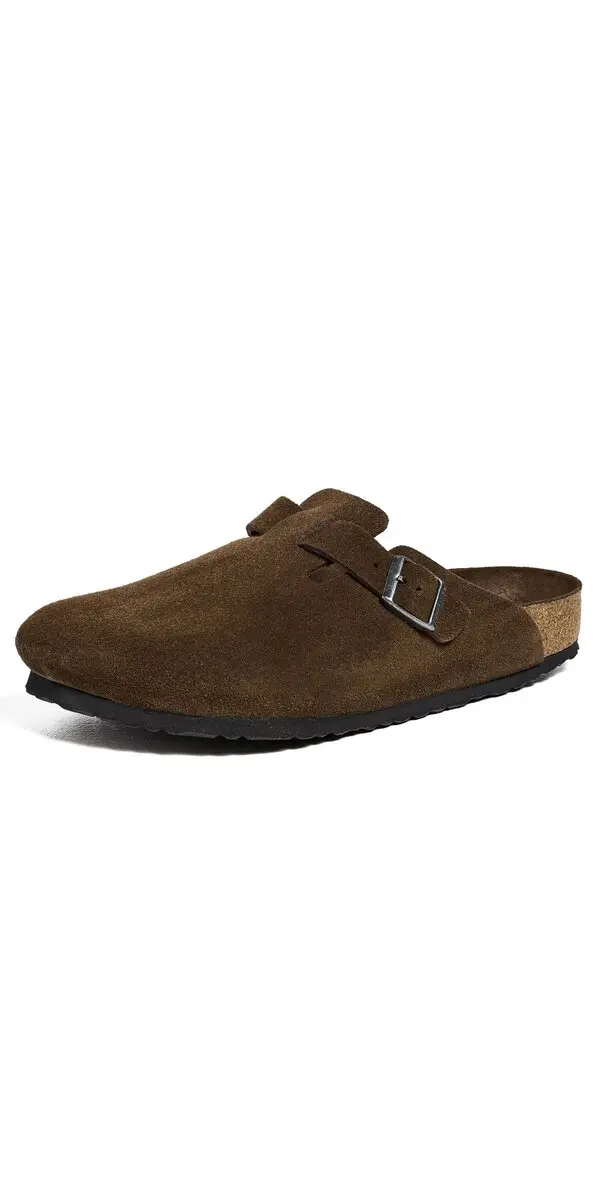 BIRKENSTOCK Boston Soft Footbed Tonal Sandals - Carafe