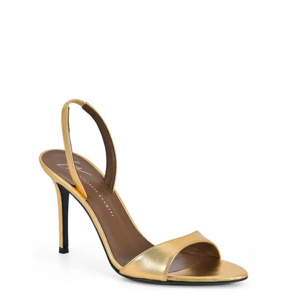 GIUSEPPE ZANOTTI Lilibeth 90 Slingback Sandal - Gold