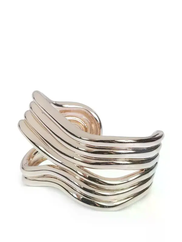 Max Mara Wavy Cuff Bracelet