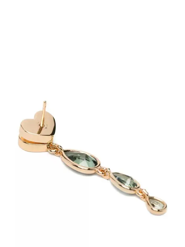 Maje Heart Zirconia Earrings