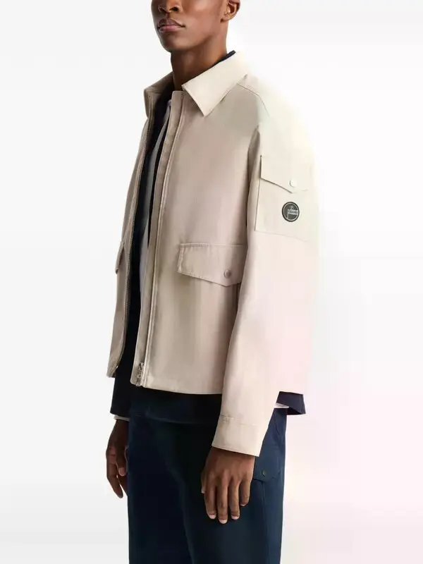 Fusalp Fralis Chambray Bomber Jacket - Neutrals